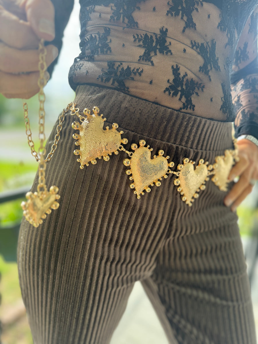 Rock n Boho Heart Statement Belt – Rock-n-Boho